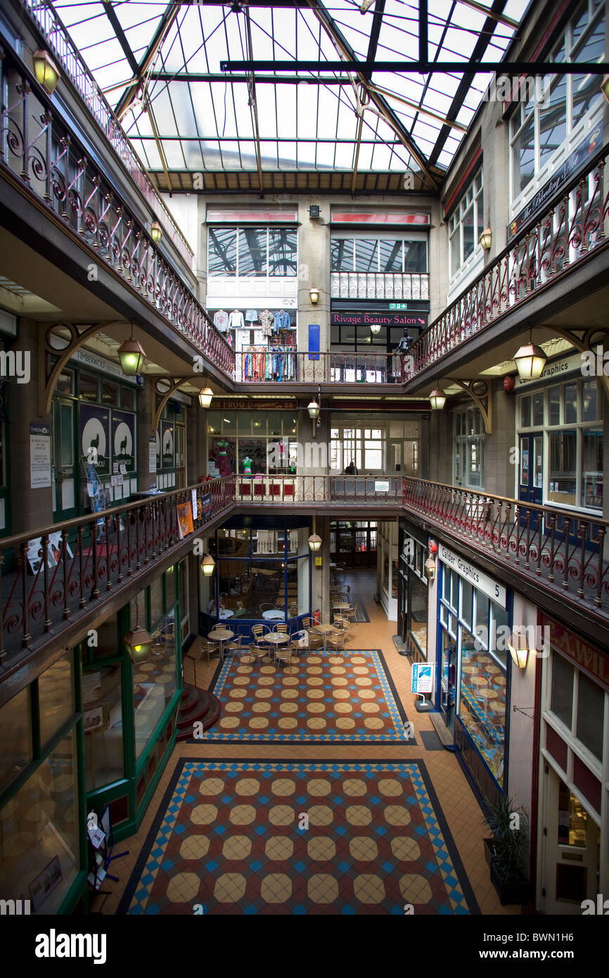 Byram Shopping Arcade Huddersfield Stock Photo - Alamy