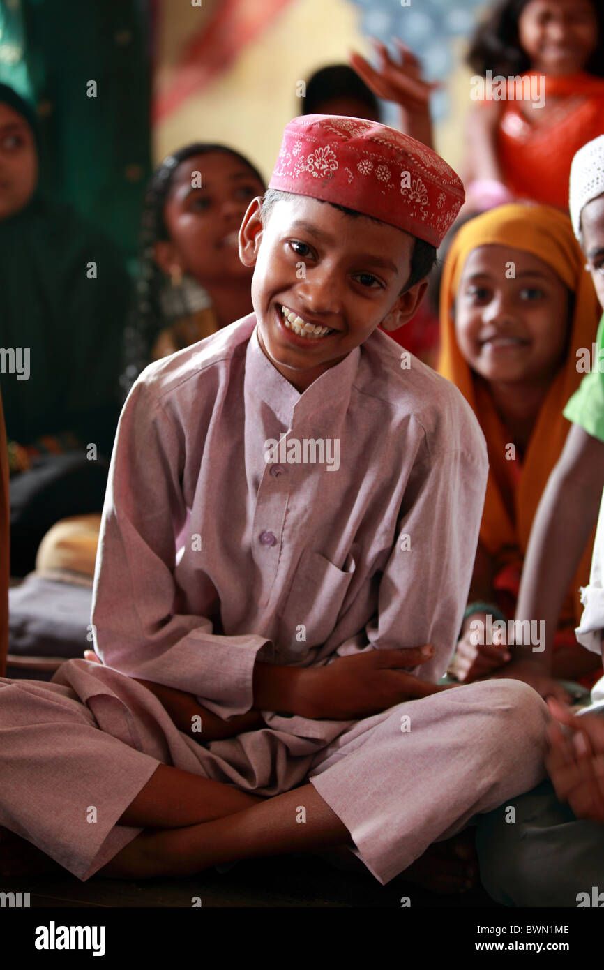 muslim kids Andhra Pradesh South India Stock Photo - Alamy