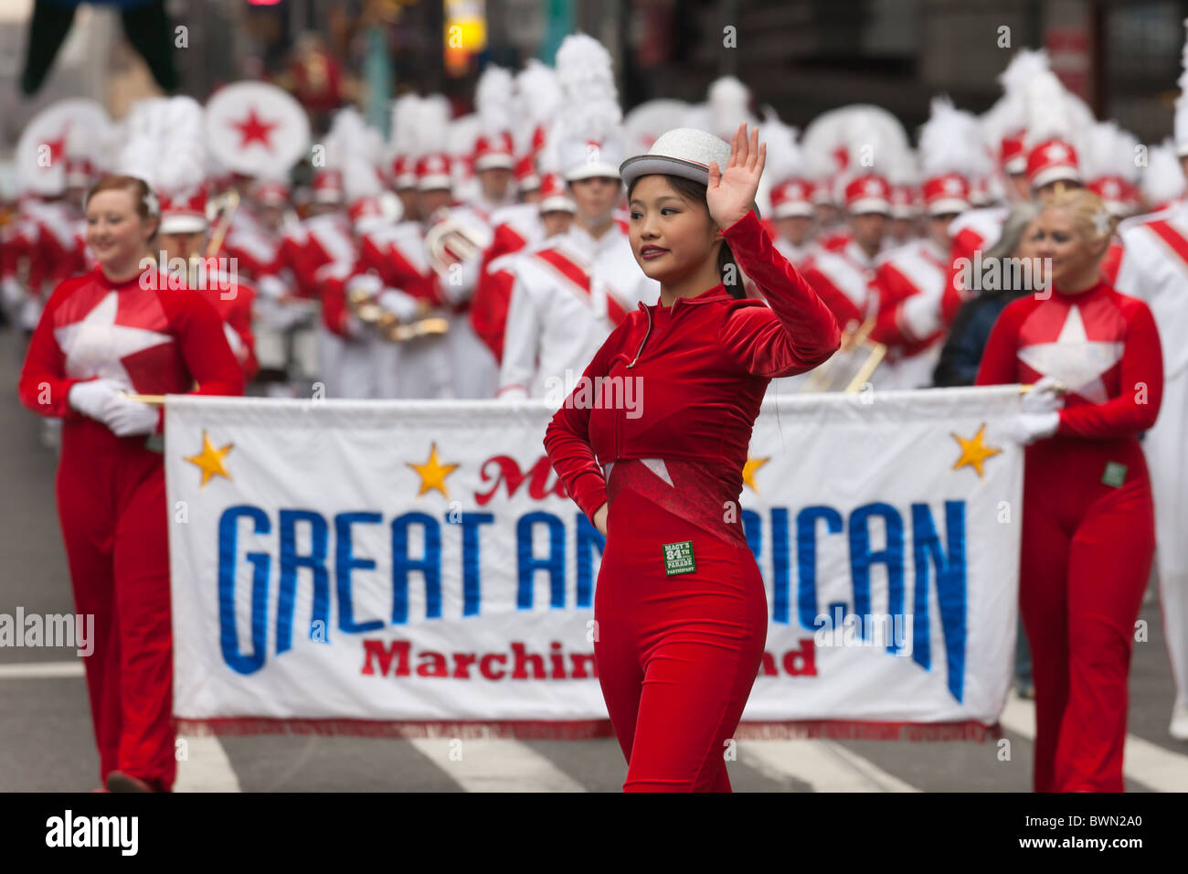 Members macys great american marching hi-res stock photography and ...