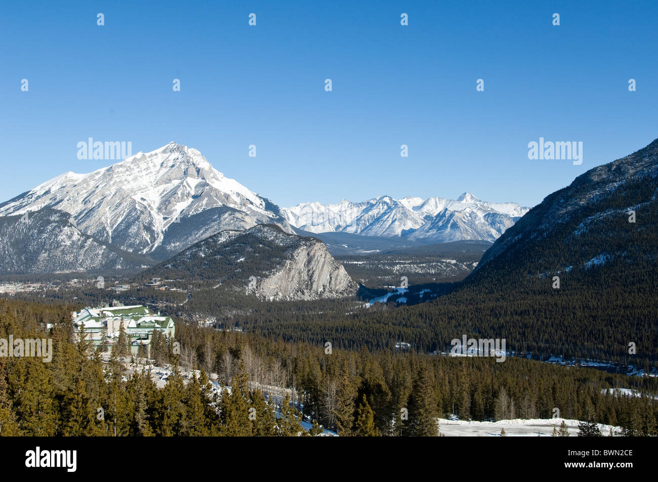 Banff, Alberta, Canada. Bow River Valley Sulphur Mountain, Banff ...