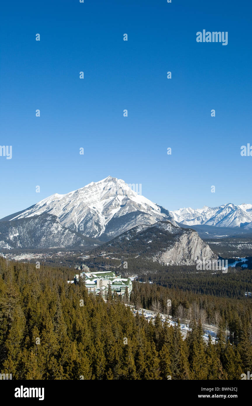 Banff, Alberta, Canada. Bow River Valley Sulphur Mountain, Banff ...