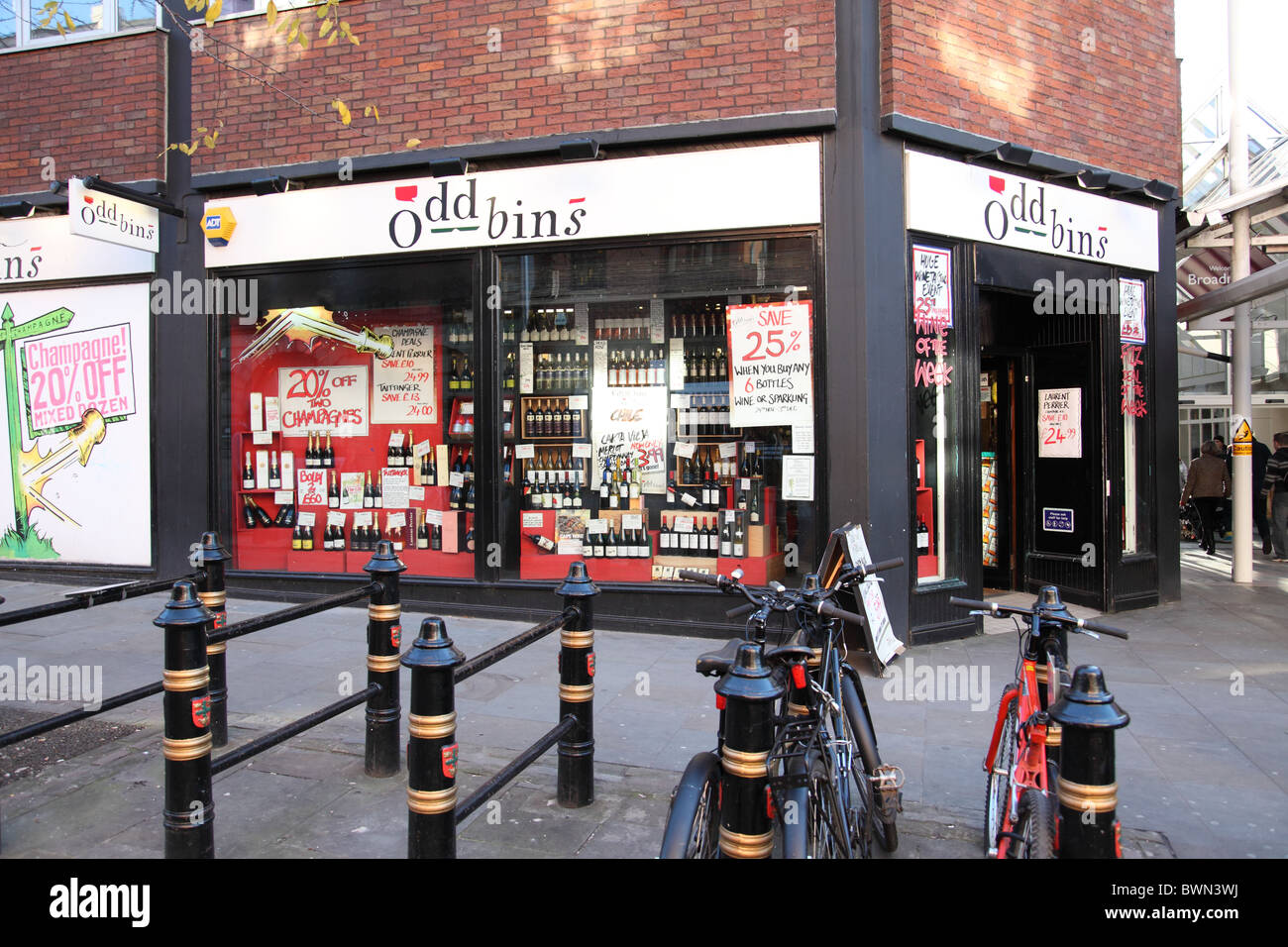 An Oddbins store in Nottingham, England, U.K Stock Photo - Alamy