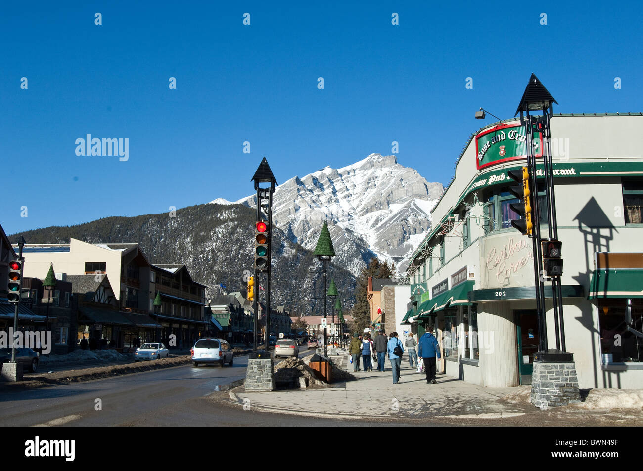 Banff mount norquay hi-res stock photography and images - Alamy