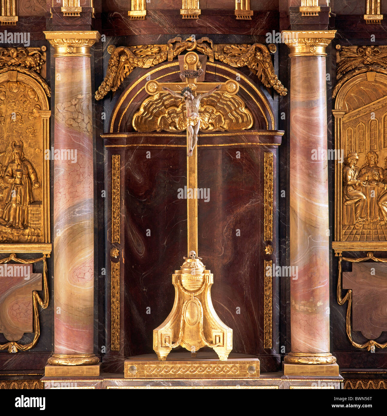 Tabernacles Germany Europe Ulm Wiblingen sacral-object tabernaculum ...