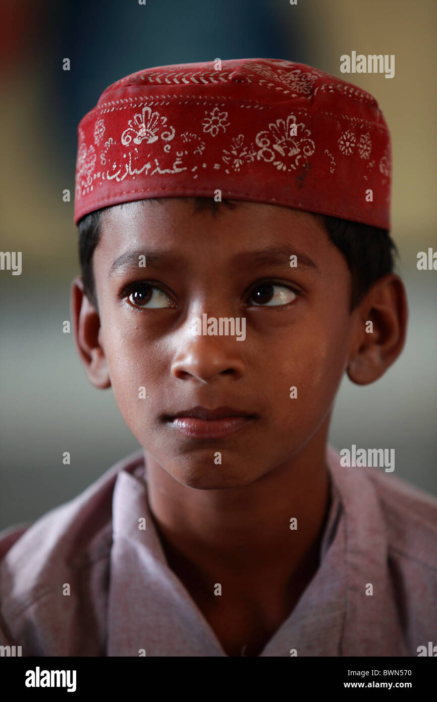 muslim boy Andhra Pradesh South India Stock Photo - Alamy