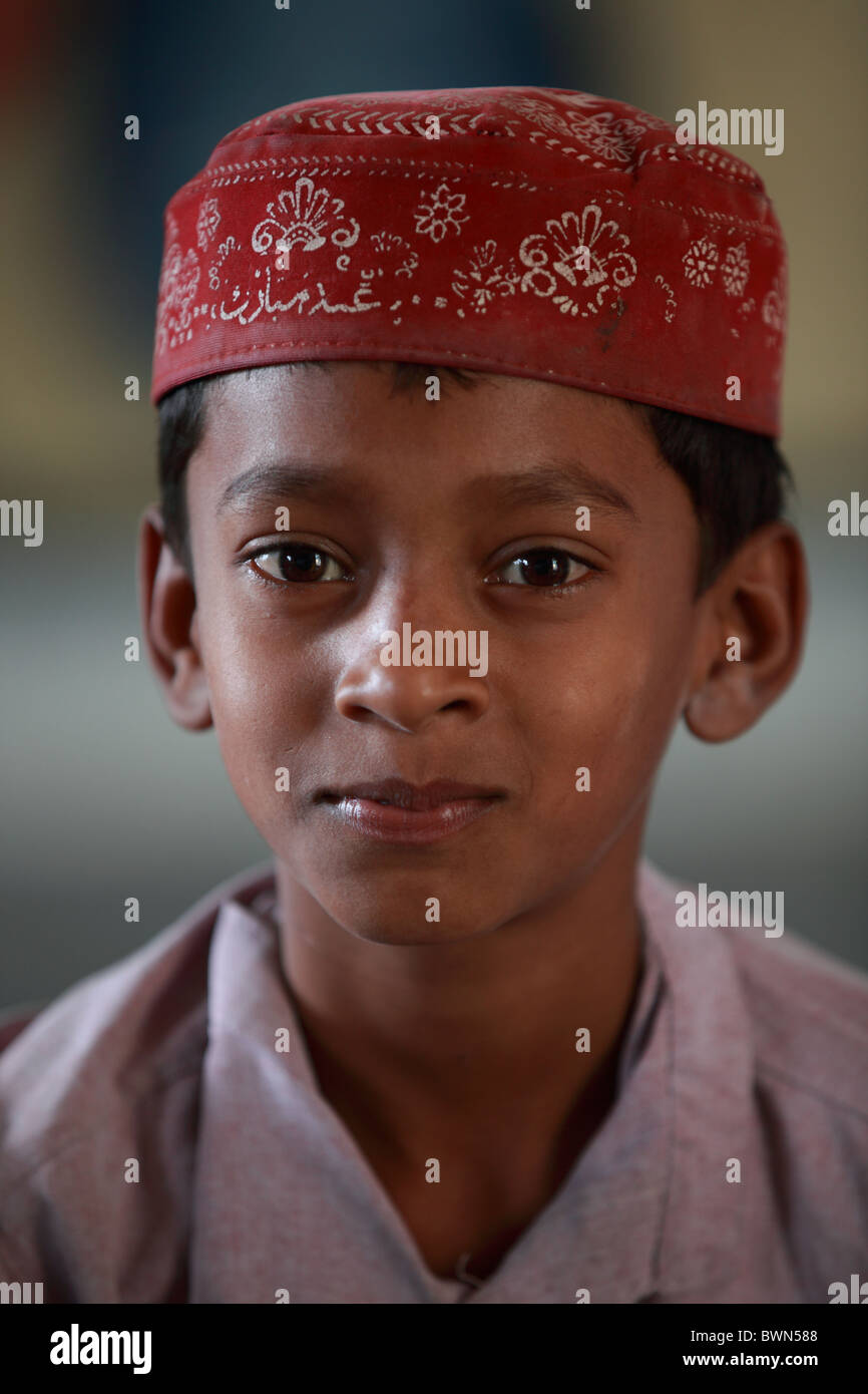 muslim boy Andhra Pradesh South India Stock Photo - Alamy