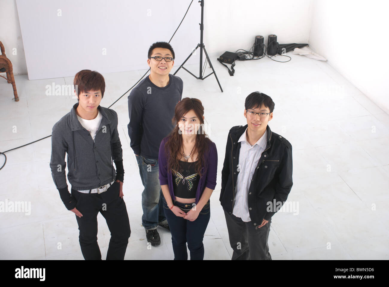 models in studio Stock Photo - Alamy