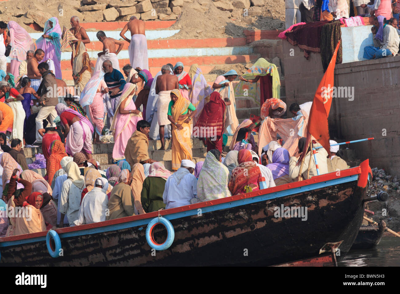 India Varanasi Hindu holy city Ganges Ganga travel trip Asia asian ...