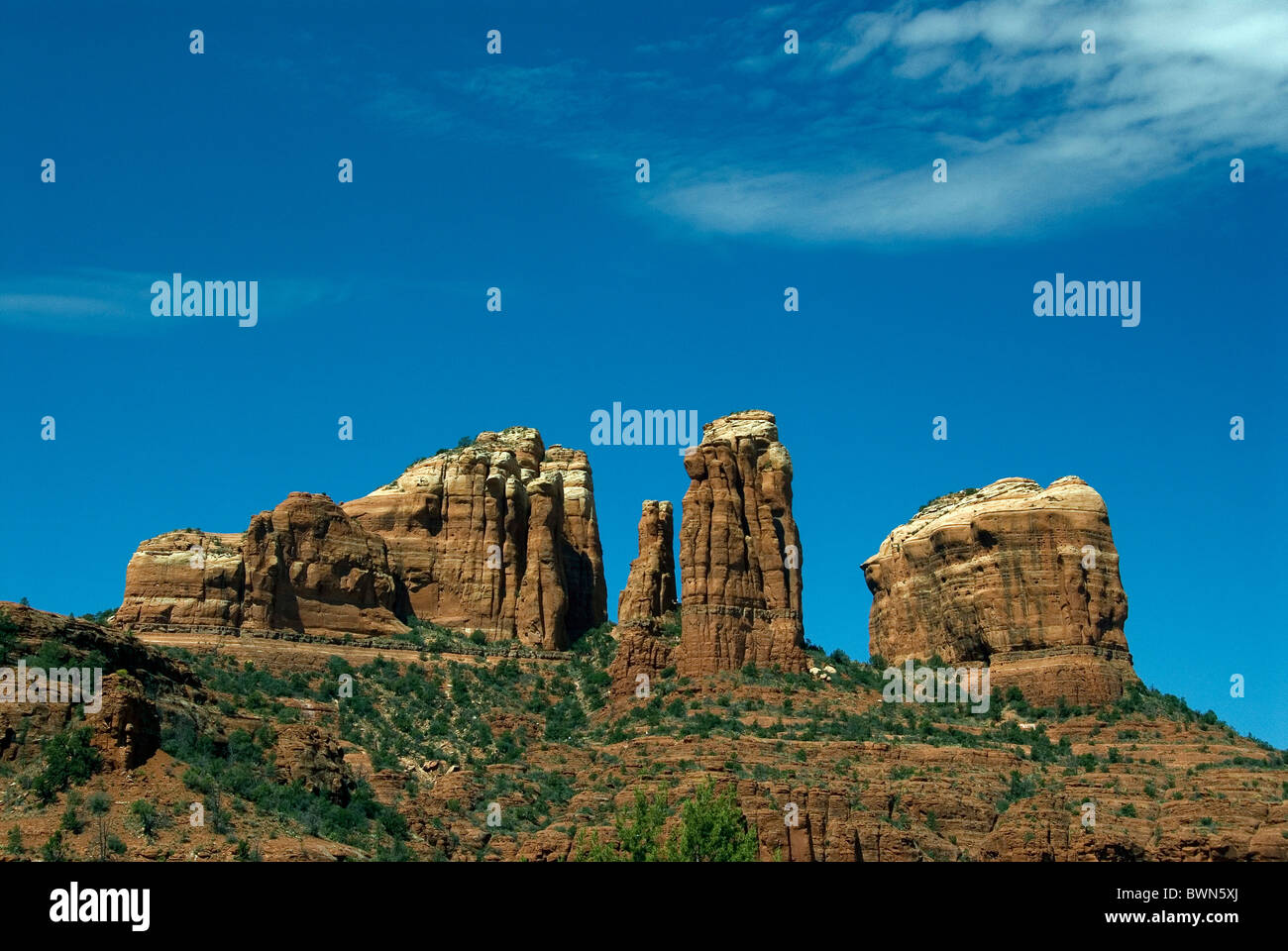 Cathedral Rock Sedona USA America United States North America Arizona ...