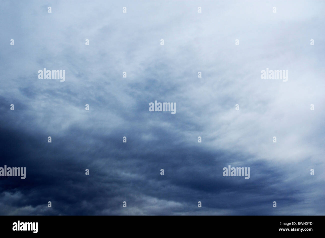 Heavy gray clouds in the sky Stock Photo - Alamy