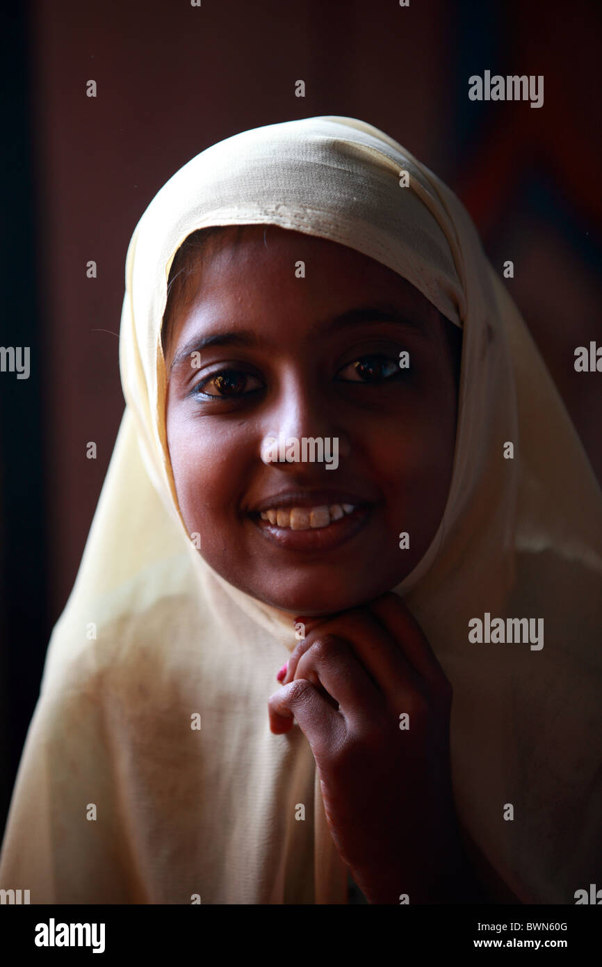 muslim girl Andhra Pradesh South India Stock Photo - Alamy