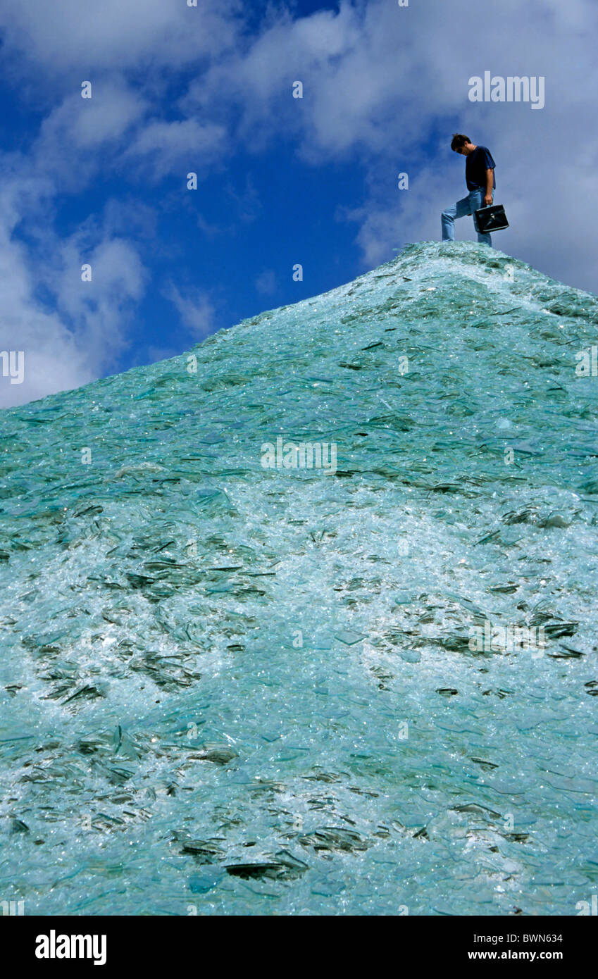 Man standing on top of a pyramid hi-res stock photography and images ...