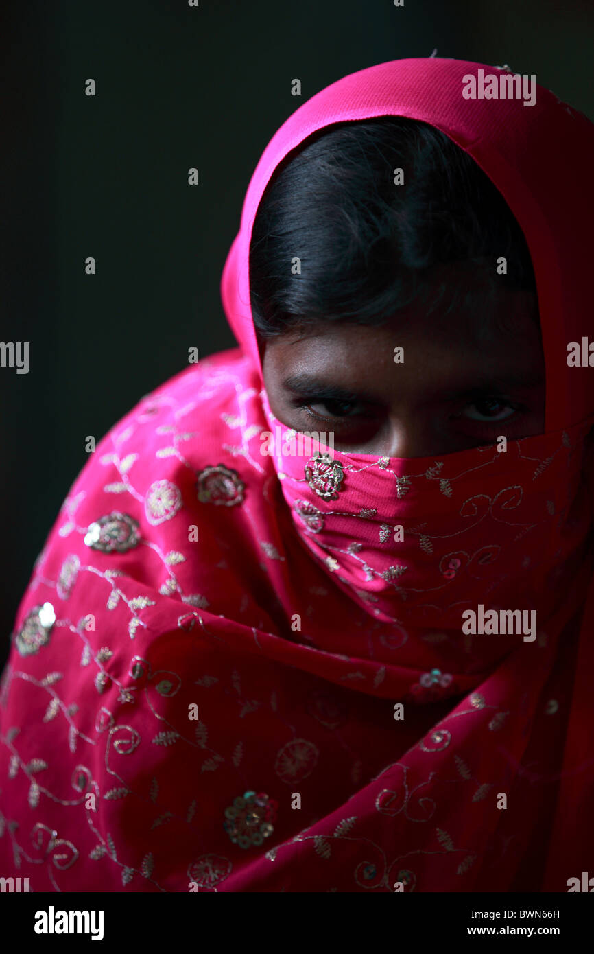muslim girl Andhra Pradesh South India Stock Photo - Alamy