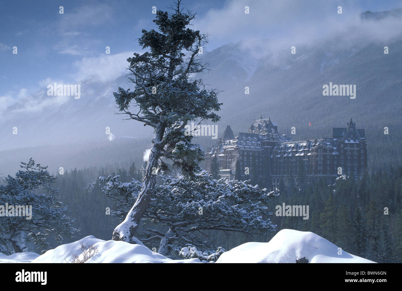 Canada North America America Banff Springs Hotel Banff national park ...