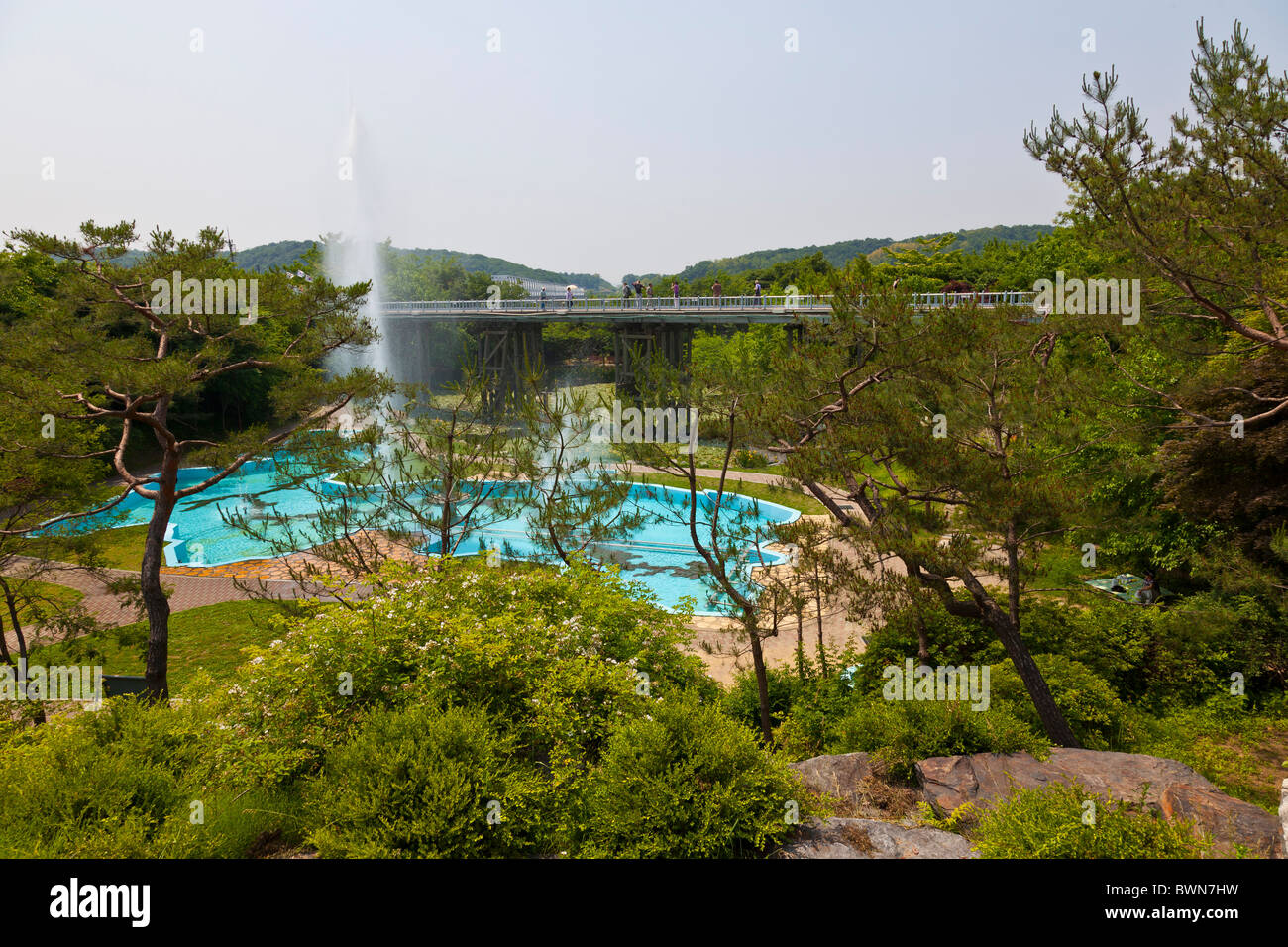 Freedom Bridge, Imjungak, DMZ Demilitarized Zone, South Korea. JMH3817 ...
