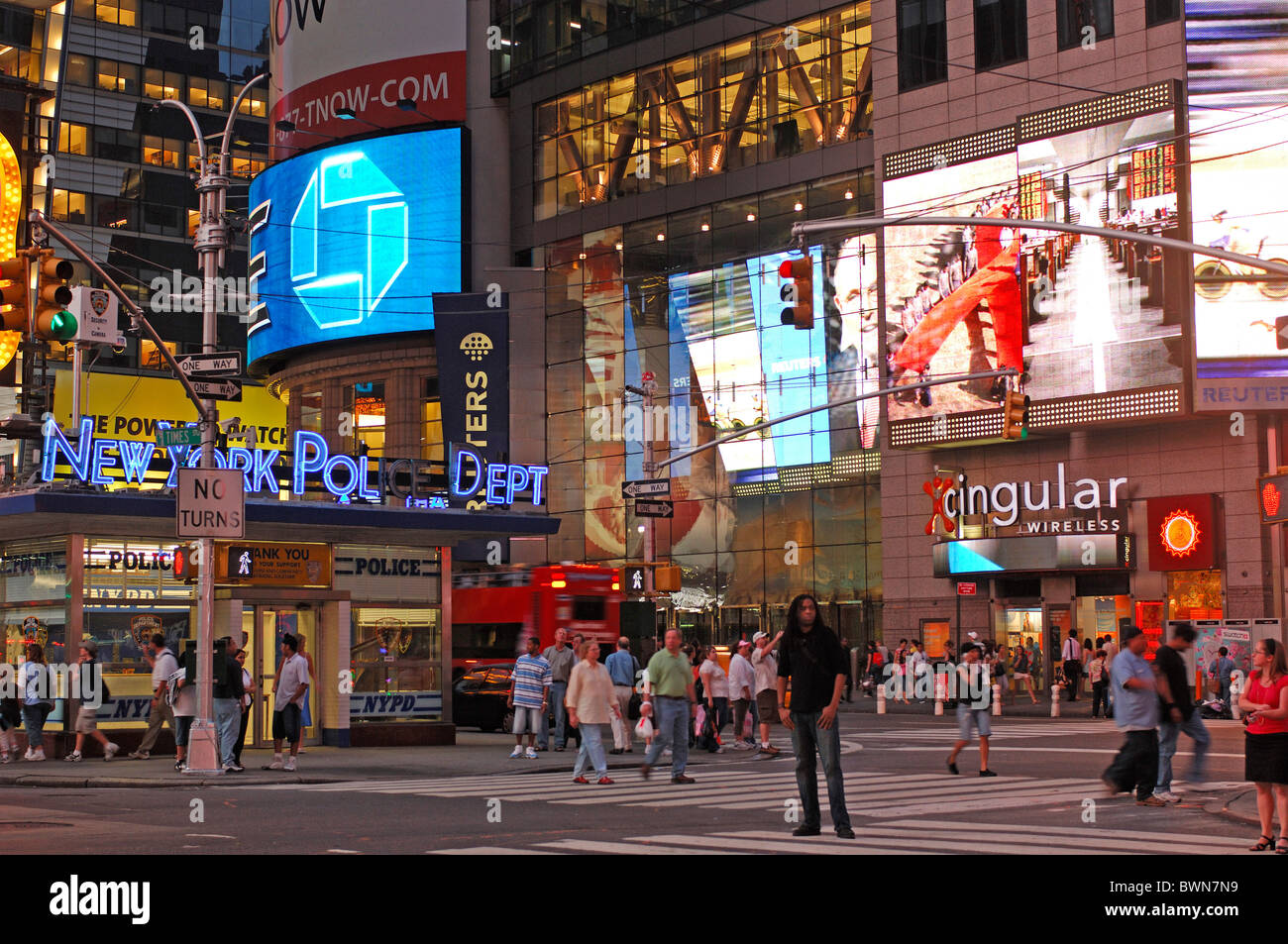 USA America United States North America New York Times Square Midtown ...