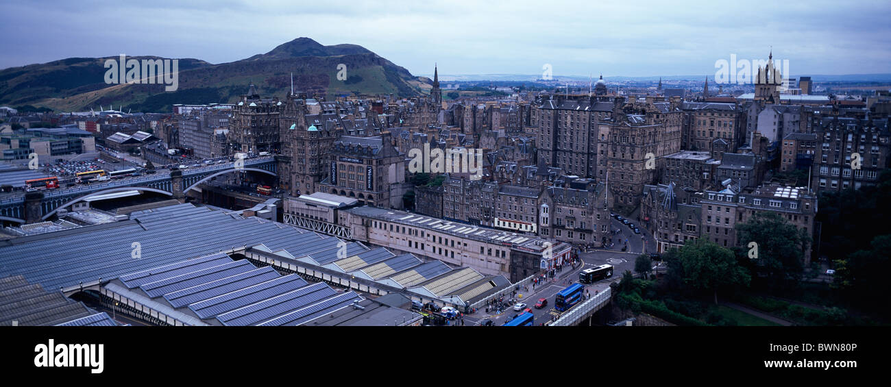 Edinburgh panoramic arthurs seat hi-res stock photography and images ...
