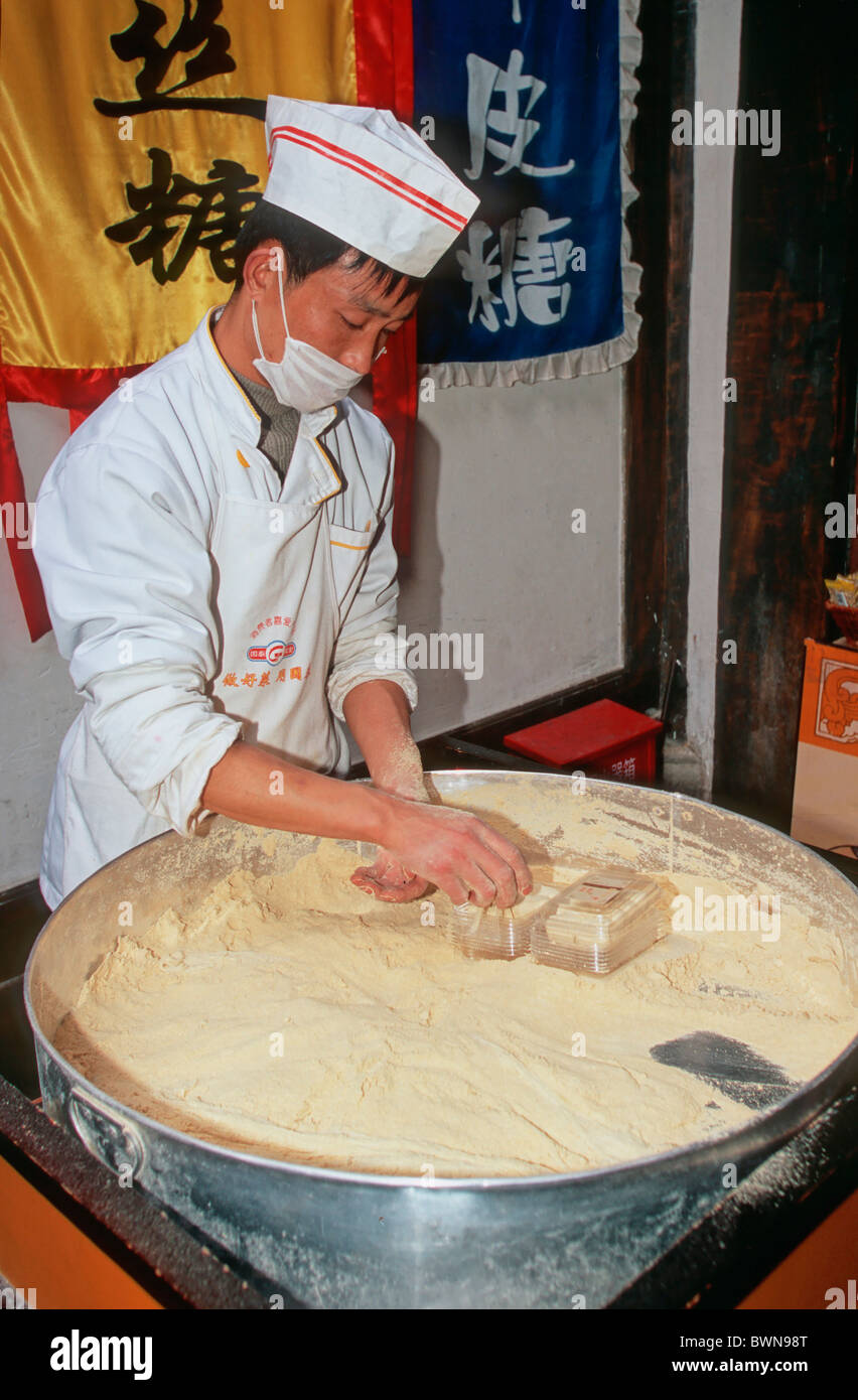China Asia Jinli Custom Street Chengdu Sichuan Province baker bread ...