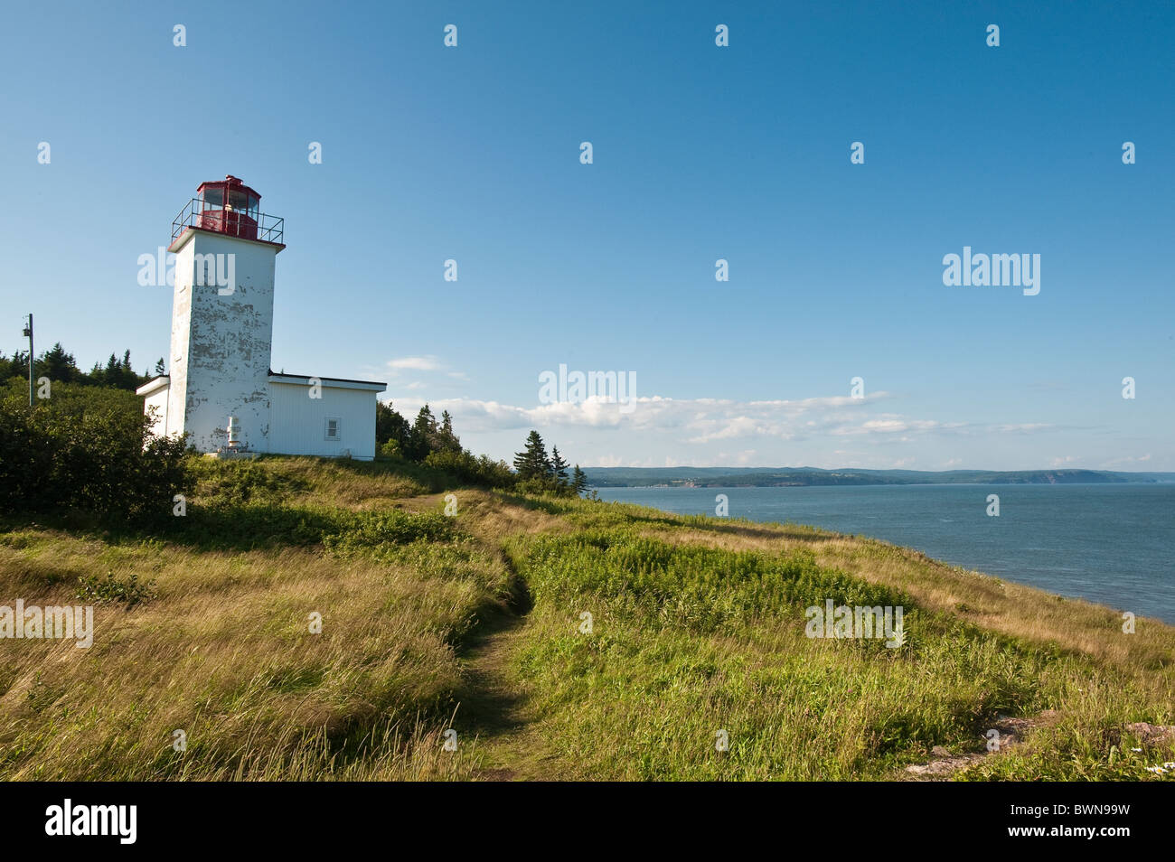 Quaco head lighthouse hi-res stock photography and images - Alamy