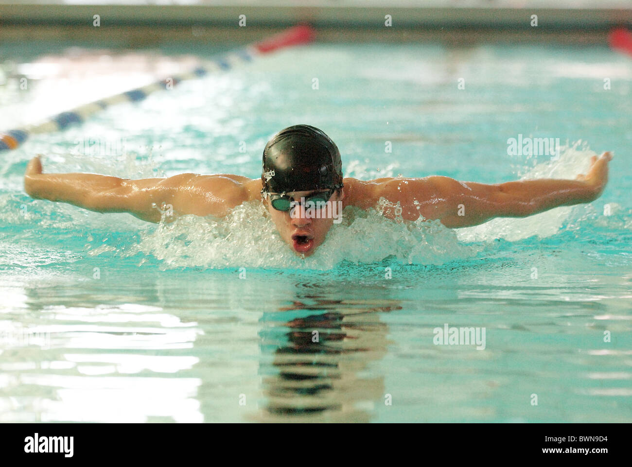 Scottish swimmer Todd Cooper Stock Photo - Alamy