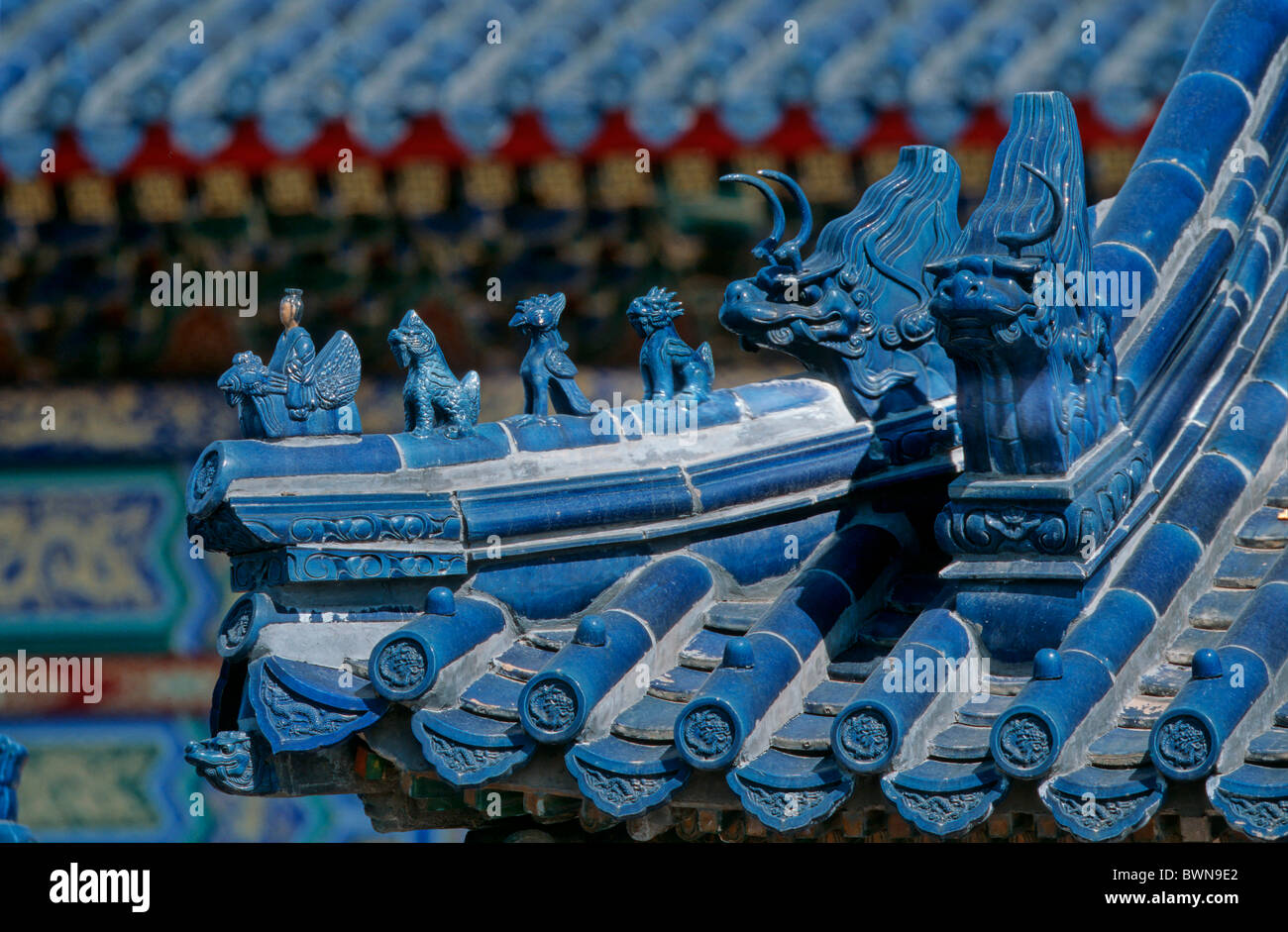 China Asia Beijing Peking Temple Of UNESCO World heritage site imperial ...