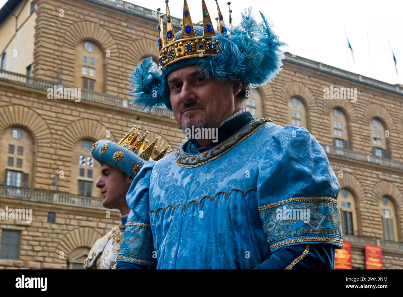 Medieval parade of Cavalcata dei Magi, Florence (Firenze), Tuscany ...
