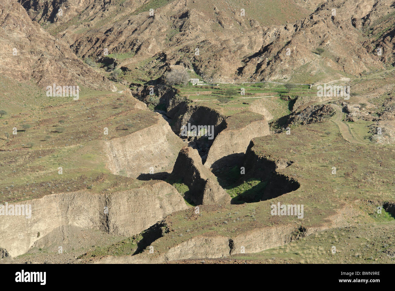 United Arab Emirates Asia Middle East UAE Fujairah Wadi Al Abadilah ...