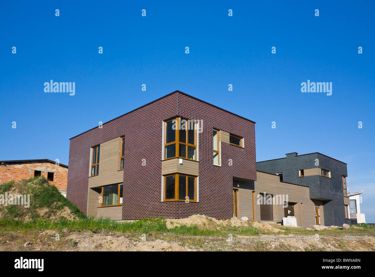 construction of the cottage Stock Photo - Alamy
