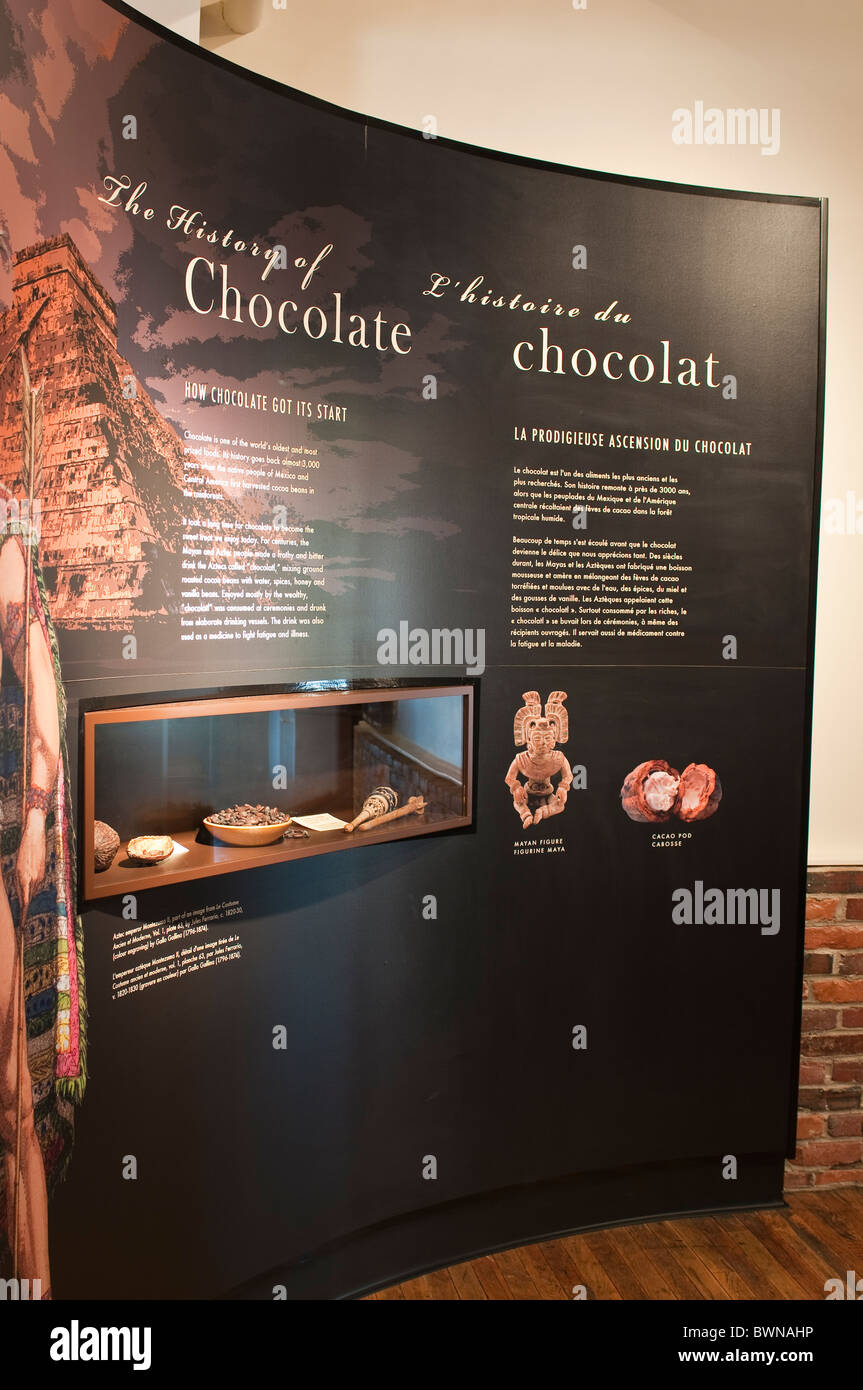Ganong chocolate factory museum in Saint Stephen (St. Stephen), New ...
