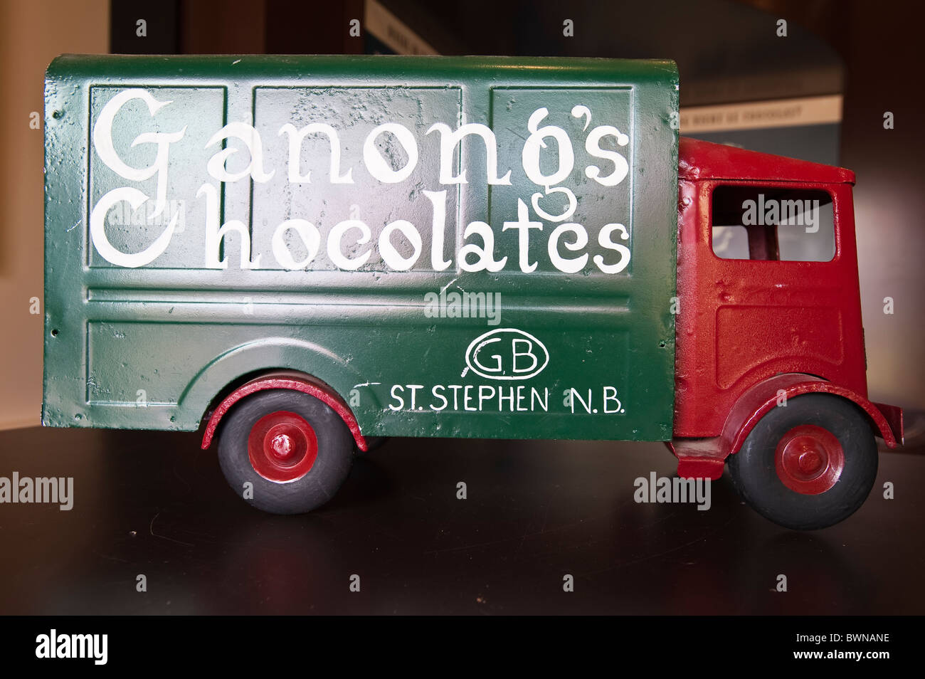 Ganong chocolate factory museum in Saint Stephen (St. Stephen), New ...