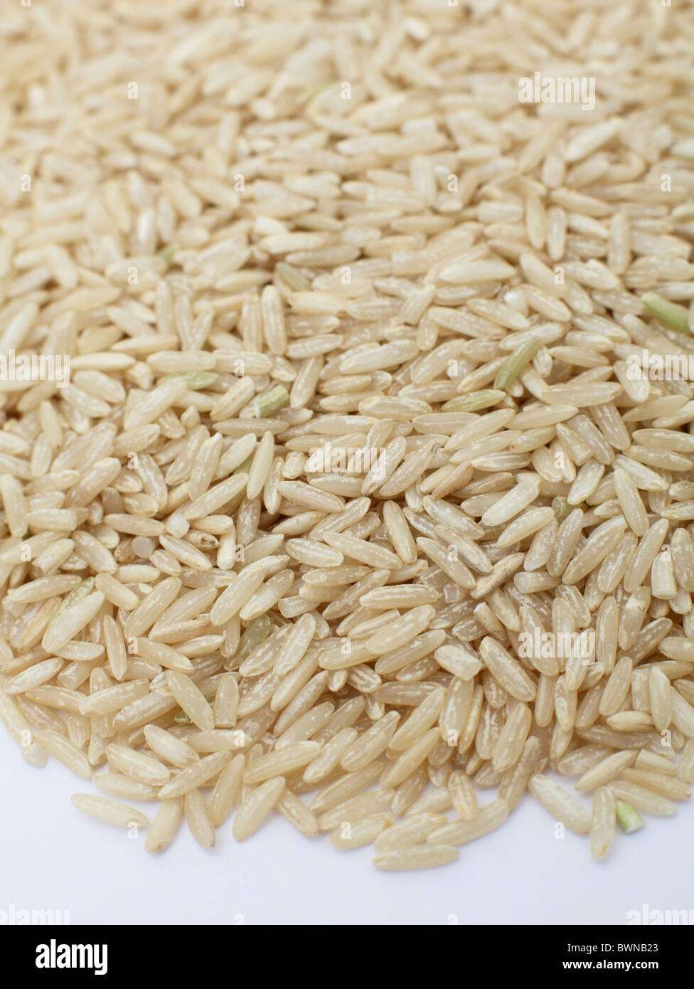 Organic Brown Basmati rice Stock Photo - Alamy