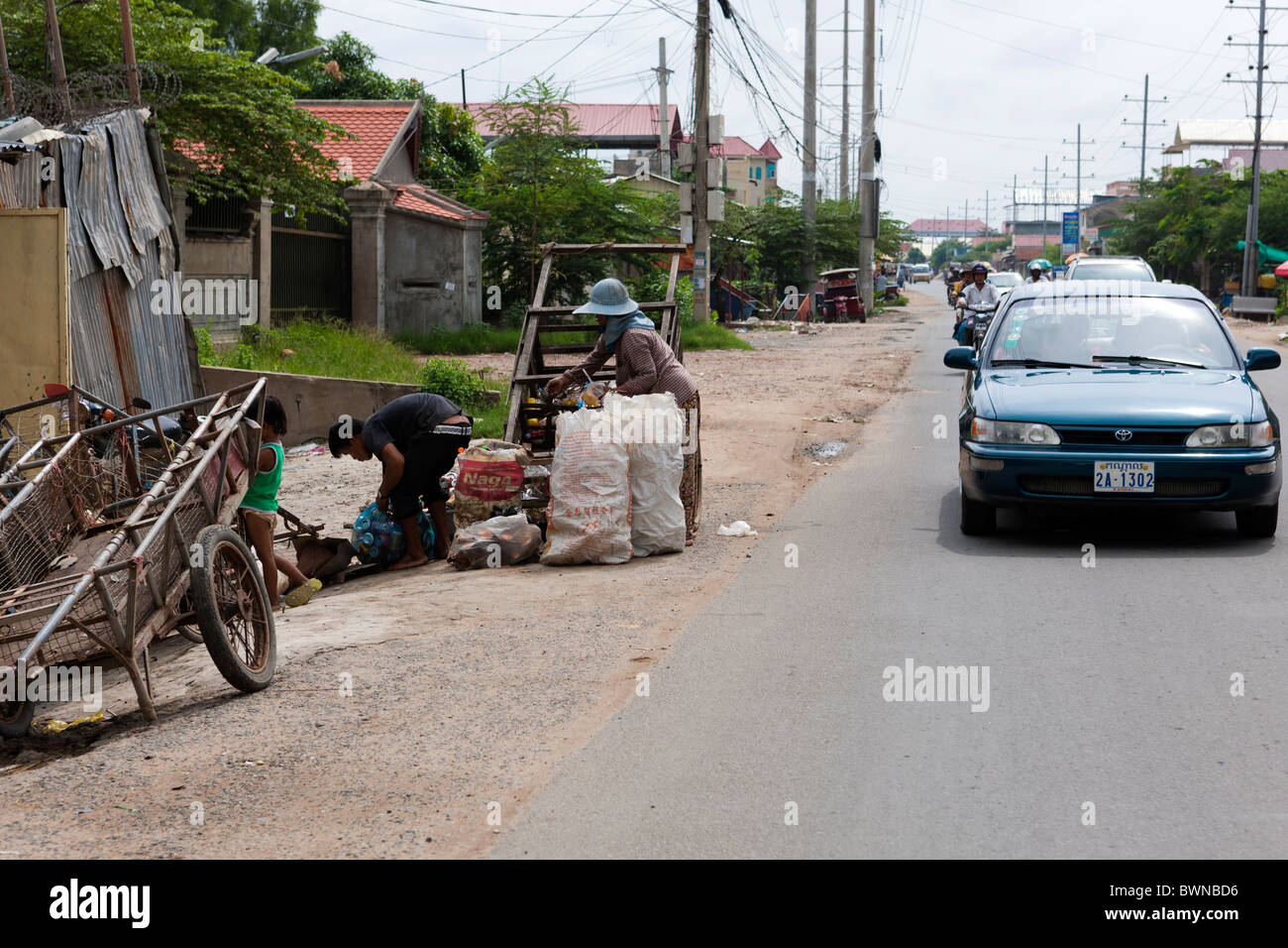 Street Scenes. Phnom Penh, Cambodia, Indochina, Southeast Asia, Asia ...