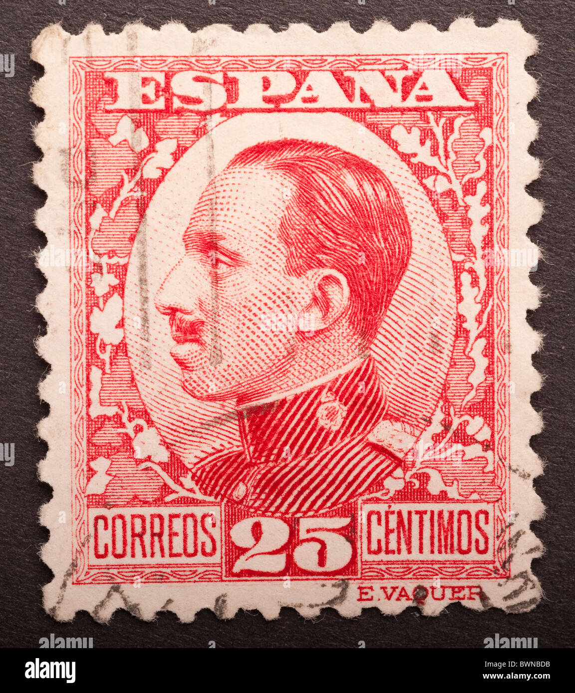 Stamp postage spain hi-res stock photography and images - Alamy