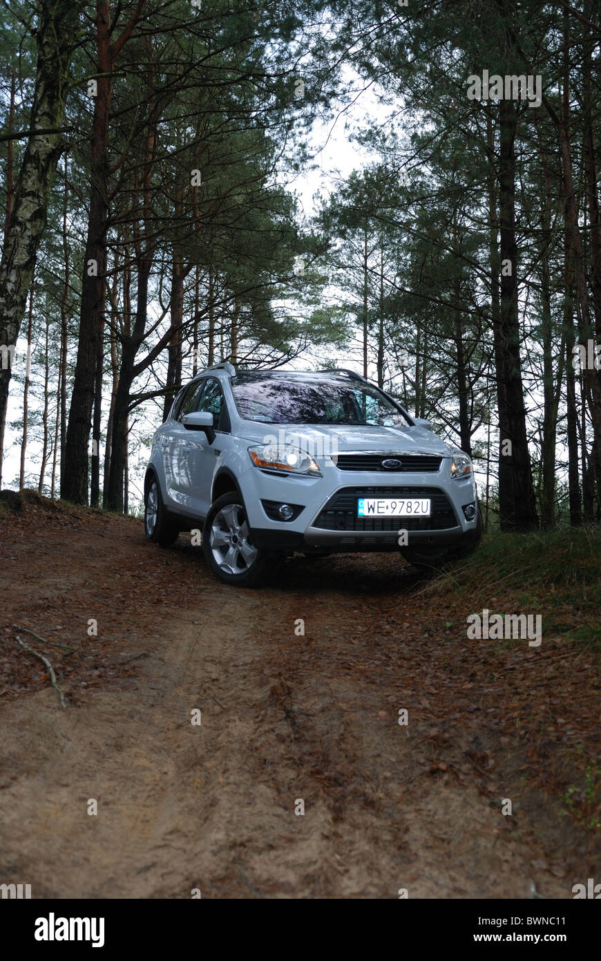 White Ford Kuga High Resolution Stock Photography and Images - Alamy