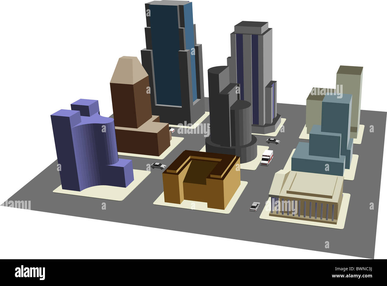 9 blocks hi-res stock photography and images - Alamy