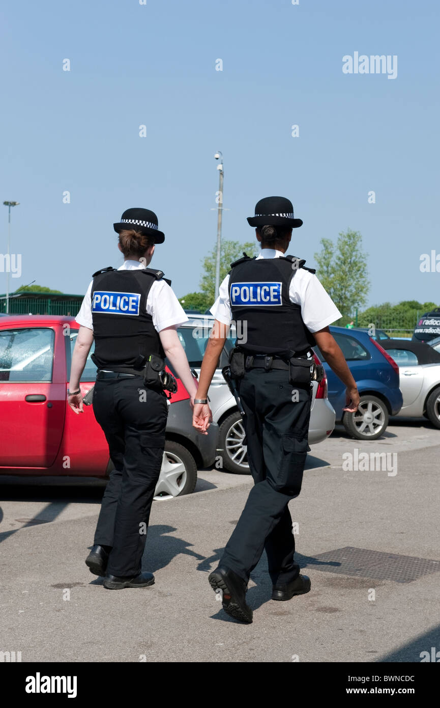 Police Women on the Beat Stock Photo - Alamy