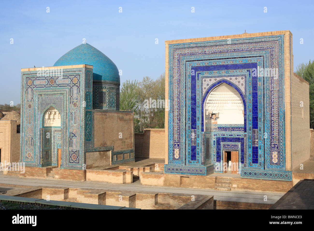 Uzbekistan Samarkand Samarquand Central Asia Islam Islamic Muslim blue ...