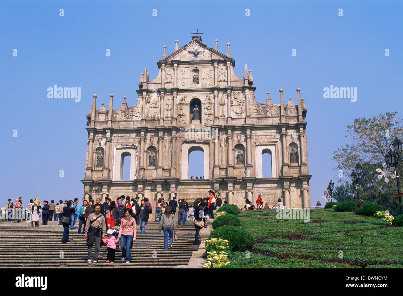 China Asia Macau Macao St Pauls Church Sao Paulo Church Church ...