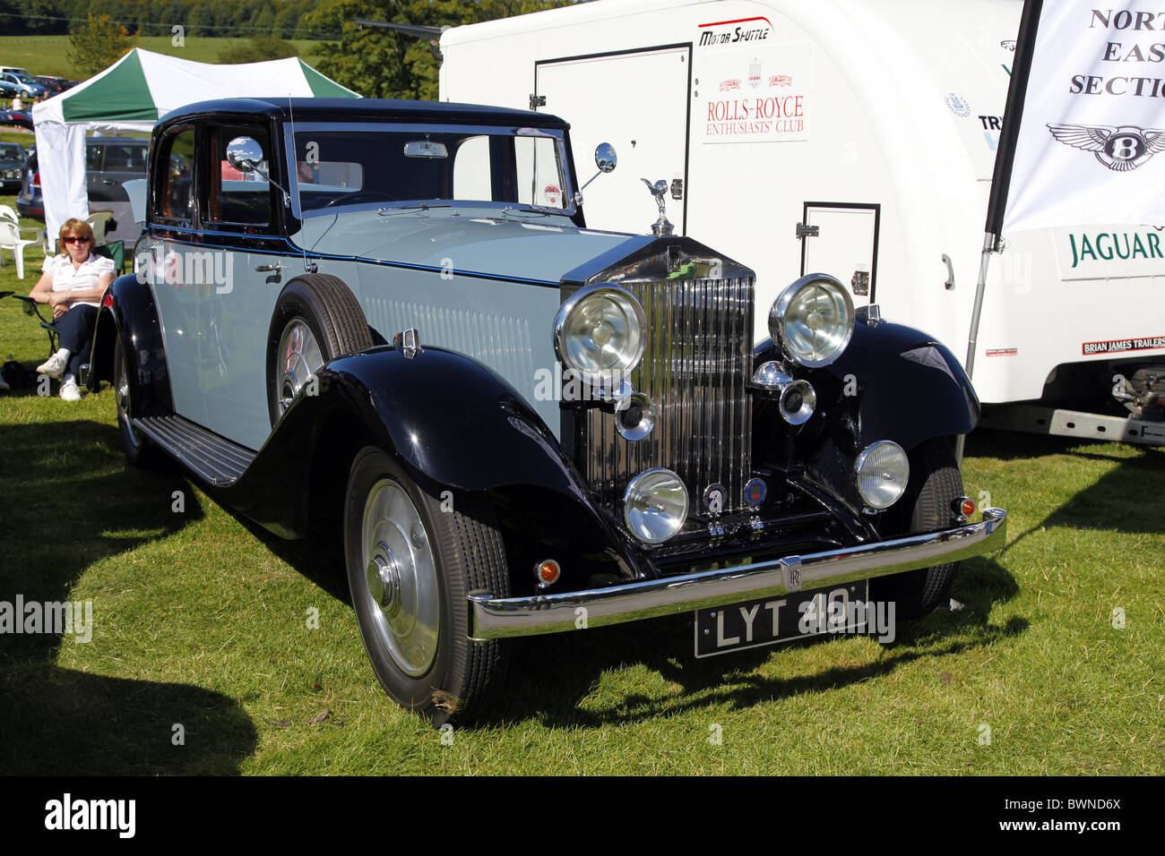 GREY ROLLS ROYCE RABY CASTLE STAINDROP YORKSHIRE RABY CASTLE STAINDROP ...