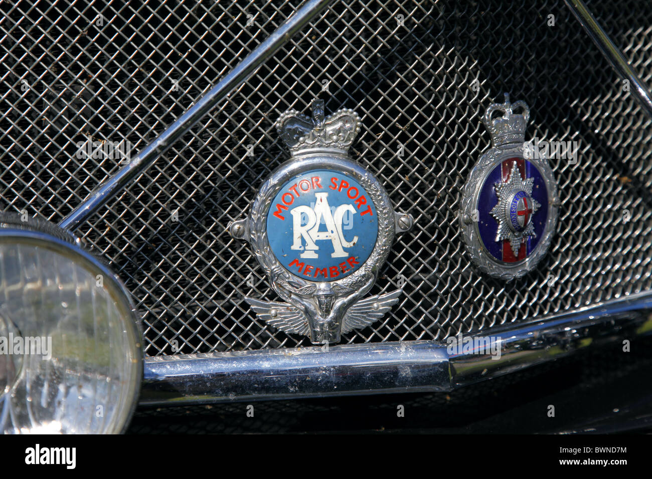 1930'S RAC BADGE STAINDROP NORTH YORKSHIRE RABY CASTLE STAINDROP NORTH ...