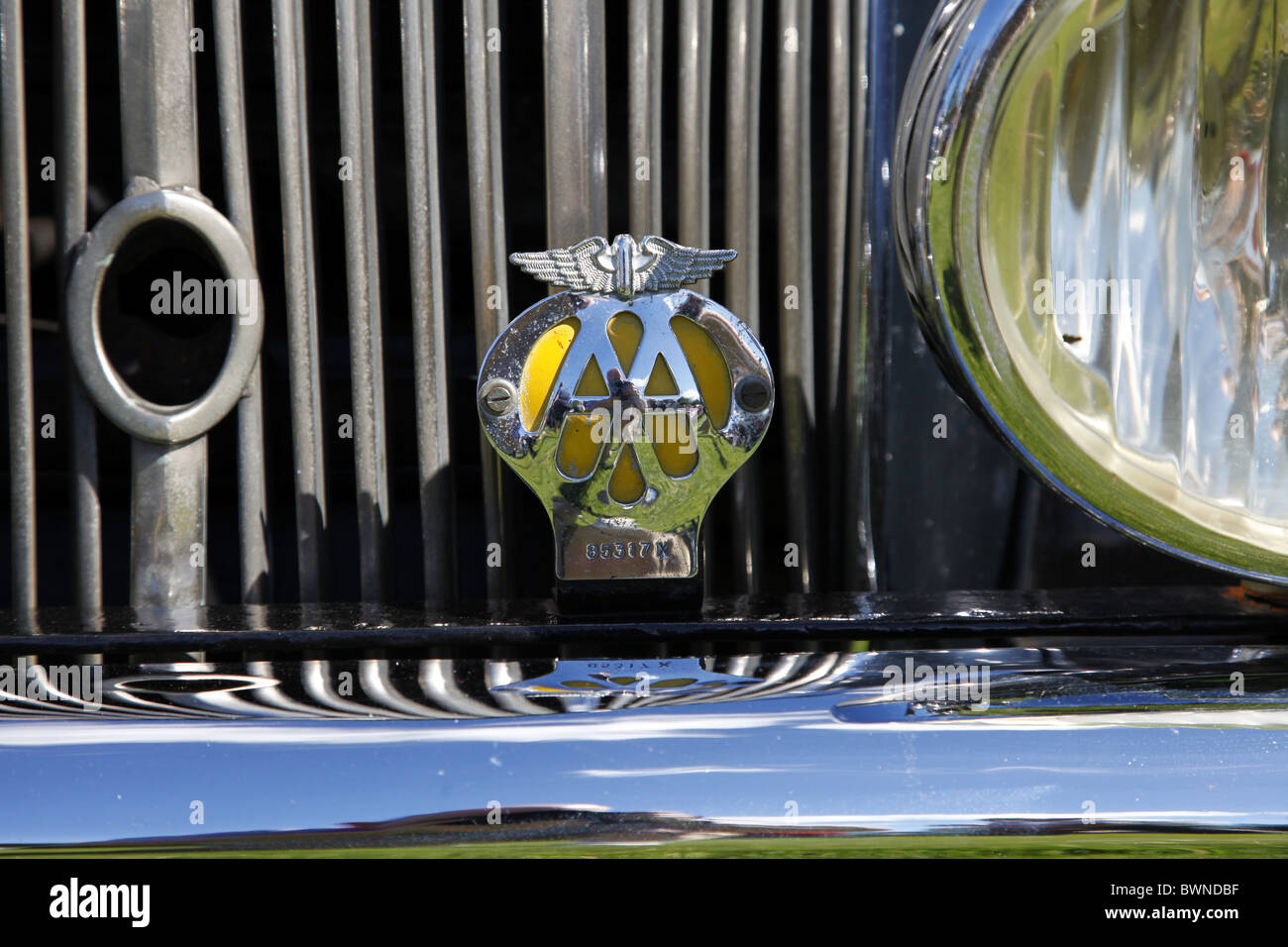 AA AUTOMOBILE ASSOCIATION BADGE YORKSHIRE RABY CASTLE STAINDROP NORTH ...