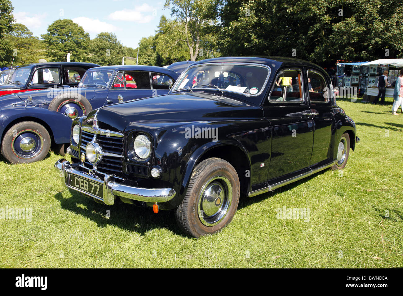 1950'S ROVER 75 CLASSIC CAR STAINDROP YORKSHIRE RABY CASTLE STAINDROP ...