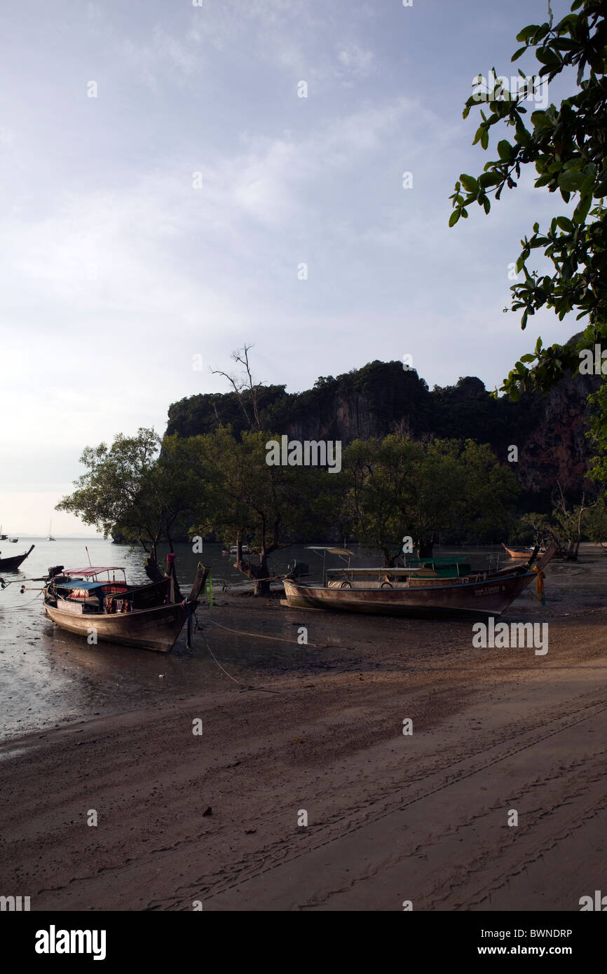 A view of East Railay in Railay, Thailand Stock Photo - Alamy