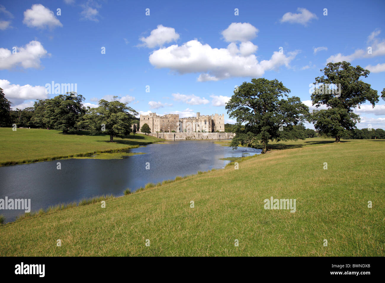 RABY CASTLE LAKE STAINDROP NORTH YORKSHIRE RABY CASTLE STAINDROP NORTH ...
