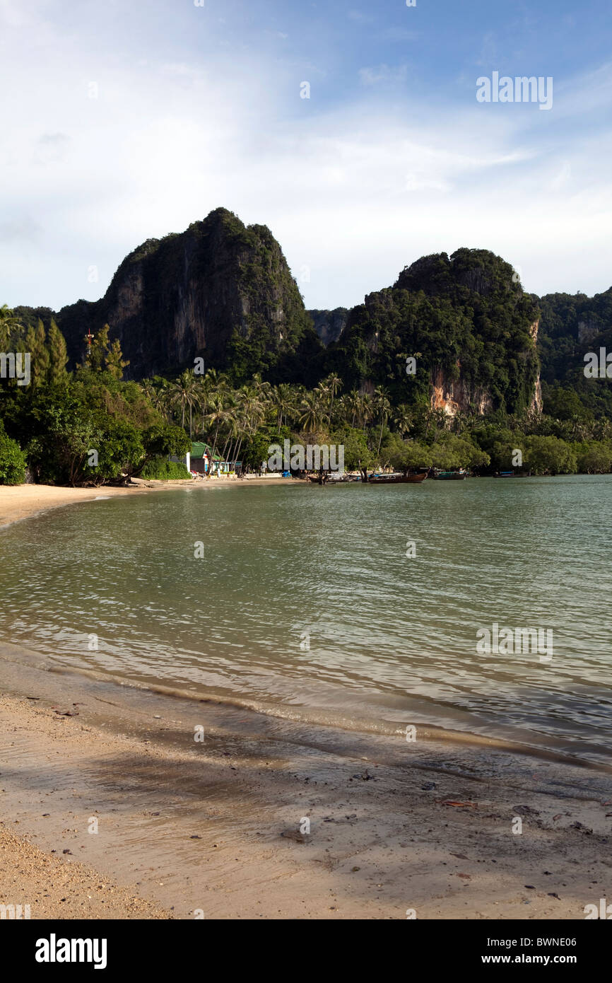 A view of East Railay in Railay, Thailand Stock Photo - Alamy