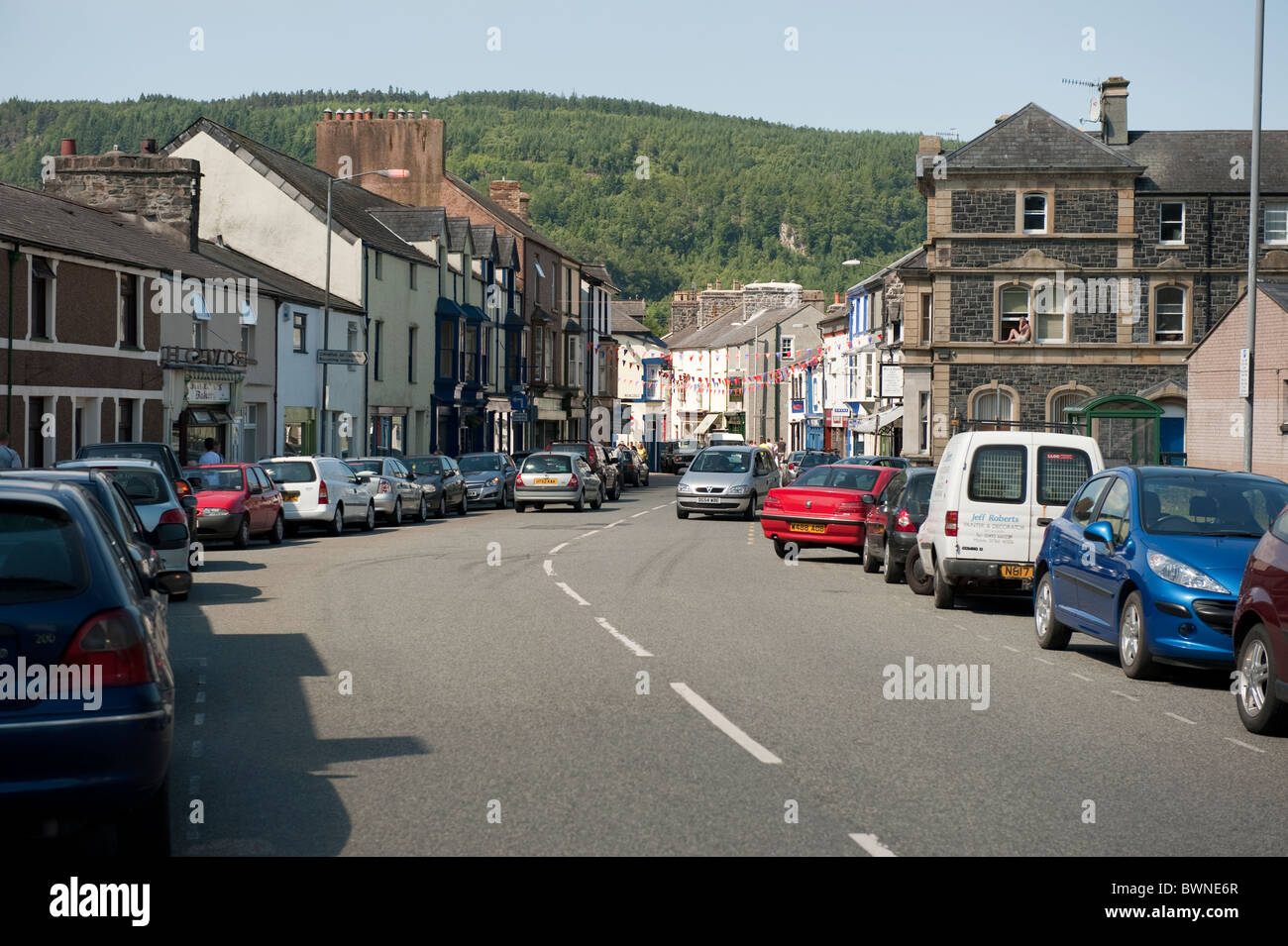 Welsh high street hi-res stock photography and images - Alamy