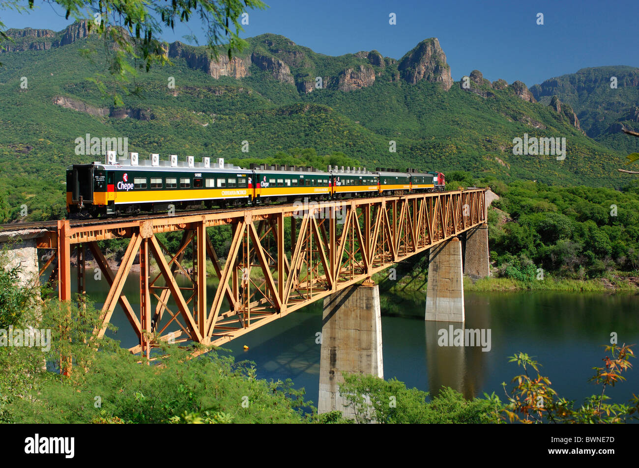 Mexico Central America America Chepe Train Copper Canyon Barranca del ...