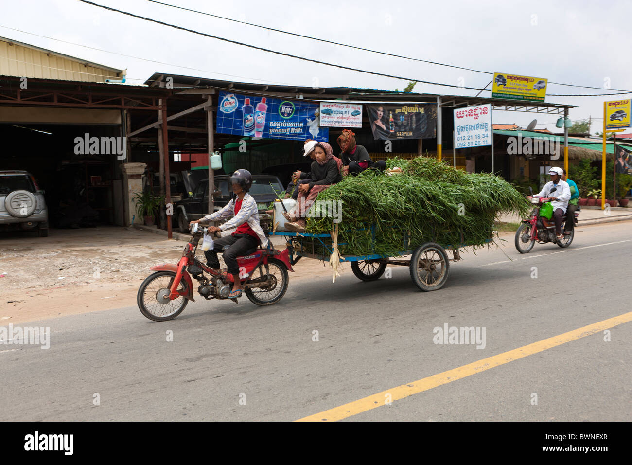 Street Scenes. Phnom Penh, Cambodia, Indochina, Southeast Asia, Asia ...