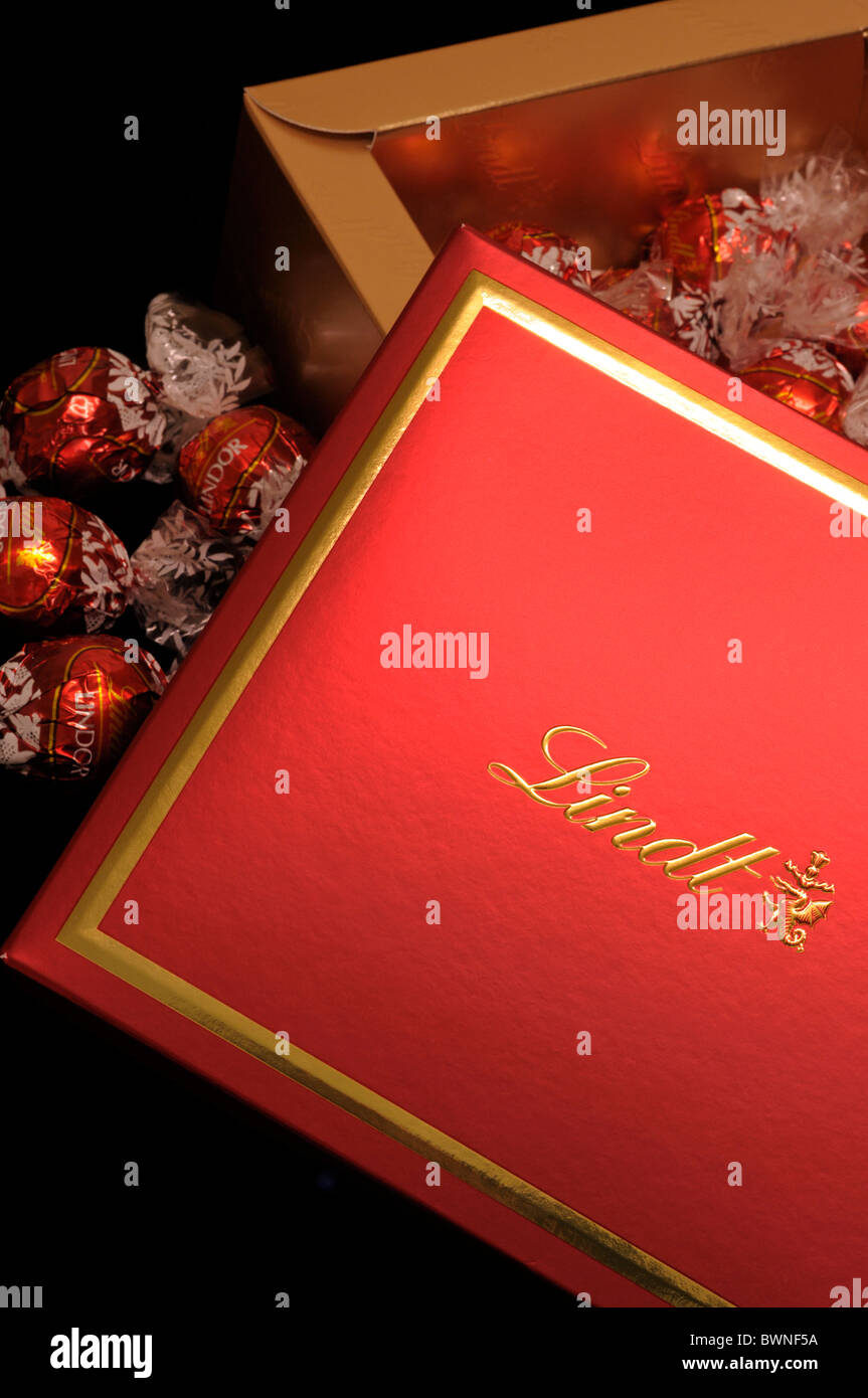 Lindt chocolate box hi-res stock photography and images - Alamy