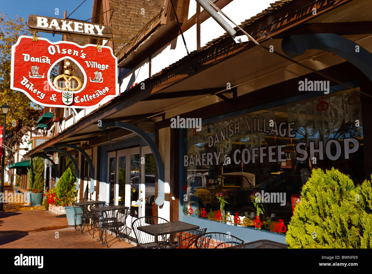 Solvang Danish Town California Stock Photo - Alamy